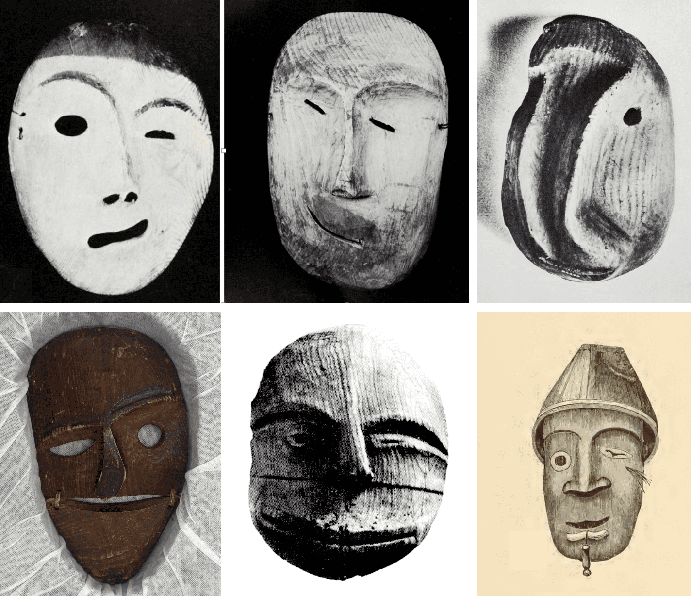 Asymmetrical masks of indigenous Alaskan peoples: Do they represent ...